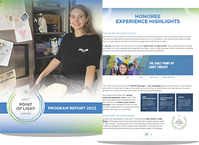 Daily Point of Light Award - Points of Light