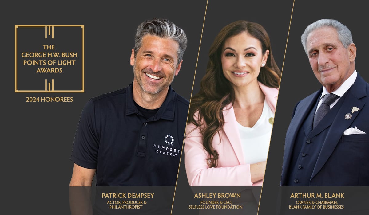 The 6th Annual George H.W. Bush Points of Light Awards to Celebrate Exceptional Individuals ...