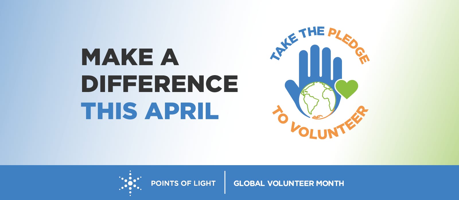Pledge | Global Volunteer Month