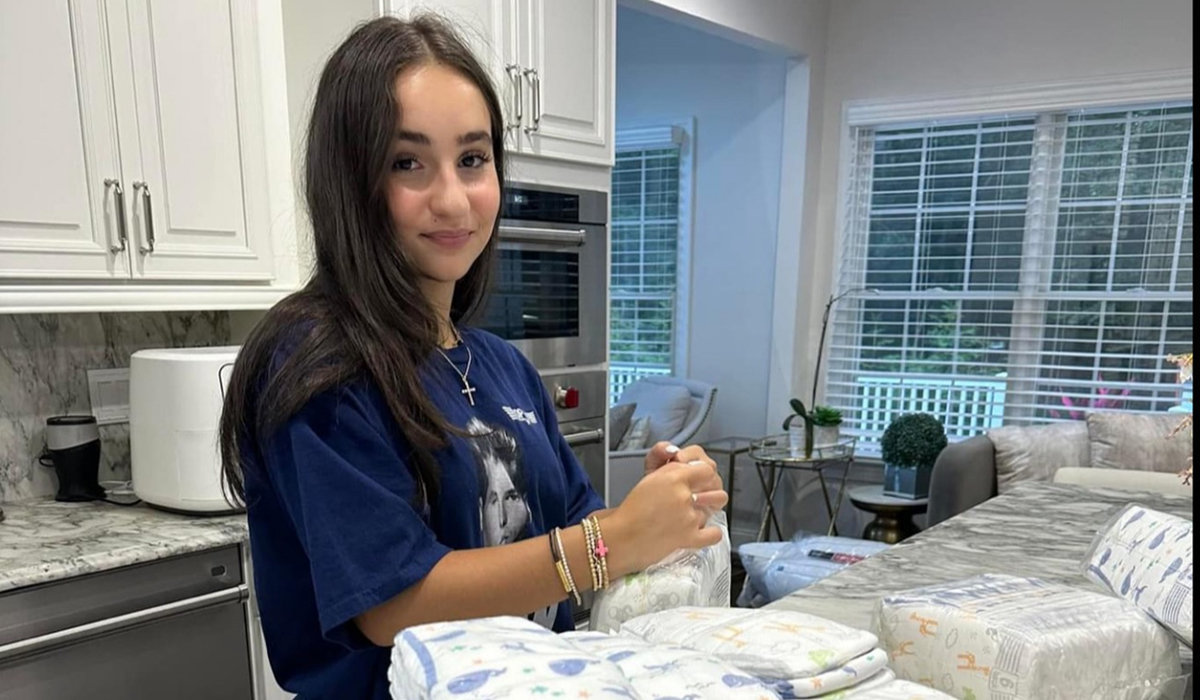 Meet The High School Student Mobilizing Diaper Drives - Points of Light
